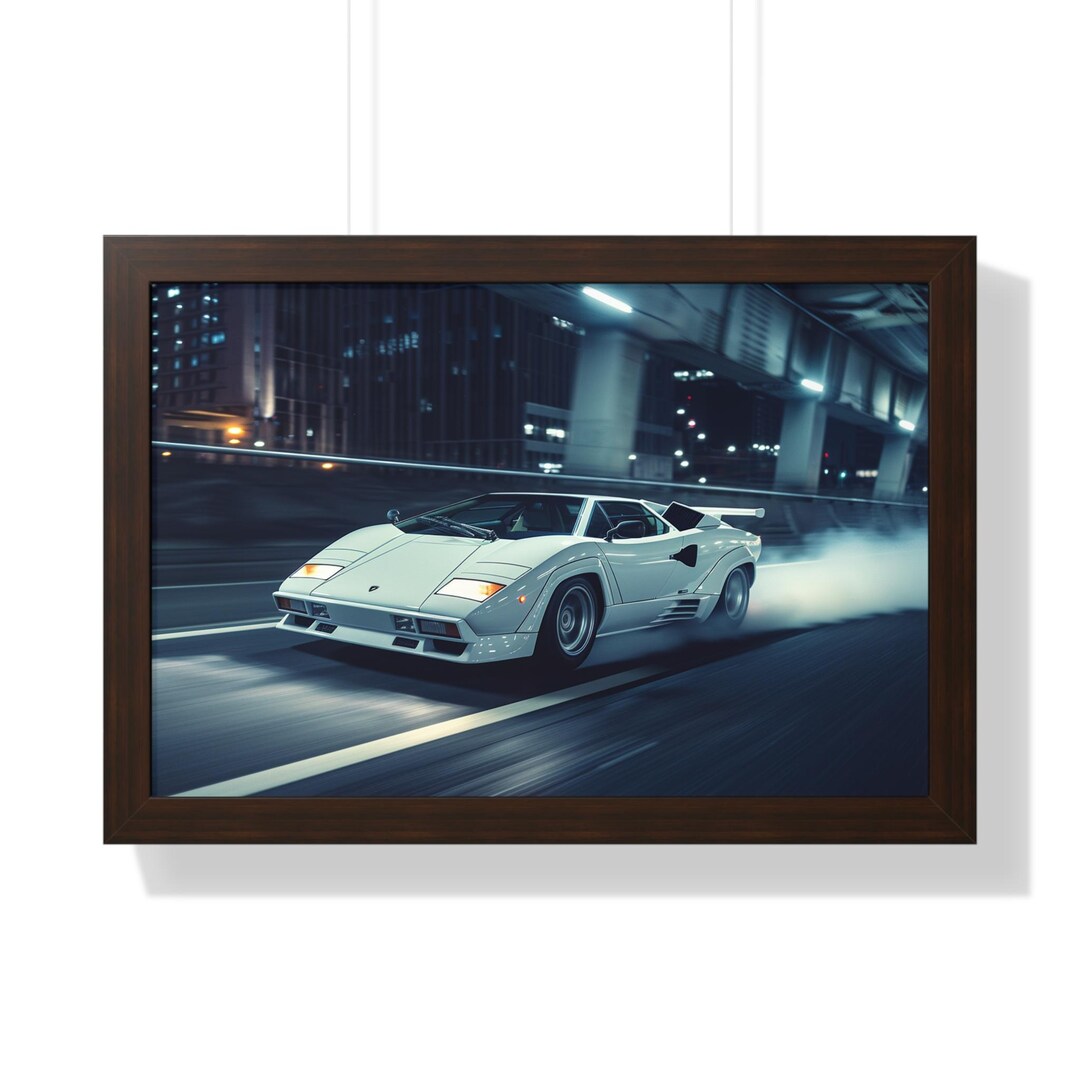 Lamborghini Countach LP5000 Quattrovalvole - Etsy