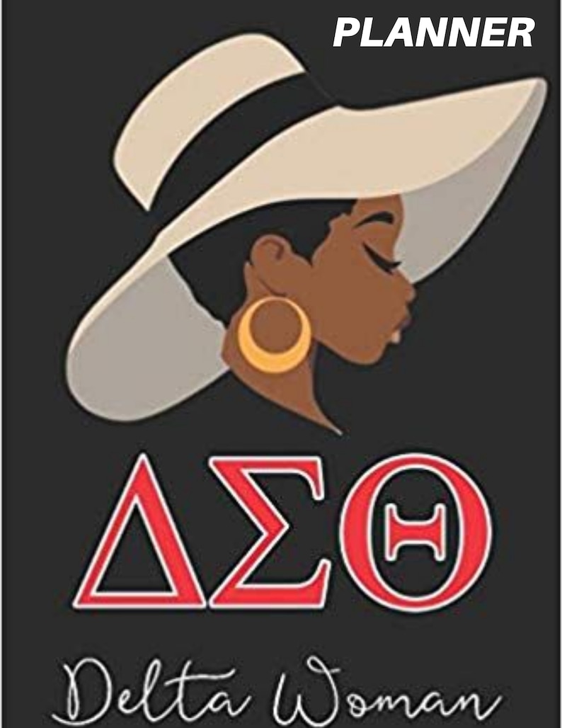 Delta Sigma Theta Planner - Etsy