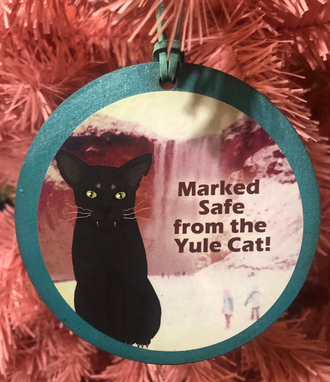 Marked Safe From Icelandic Yule Cat Who is Going to EAT YOU Holiday ...