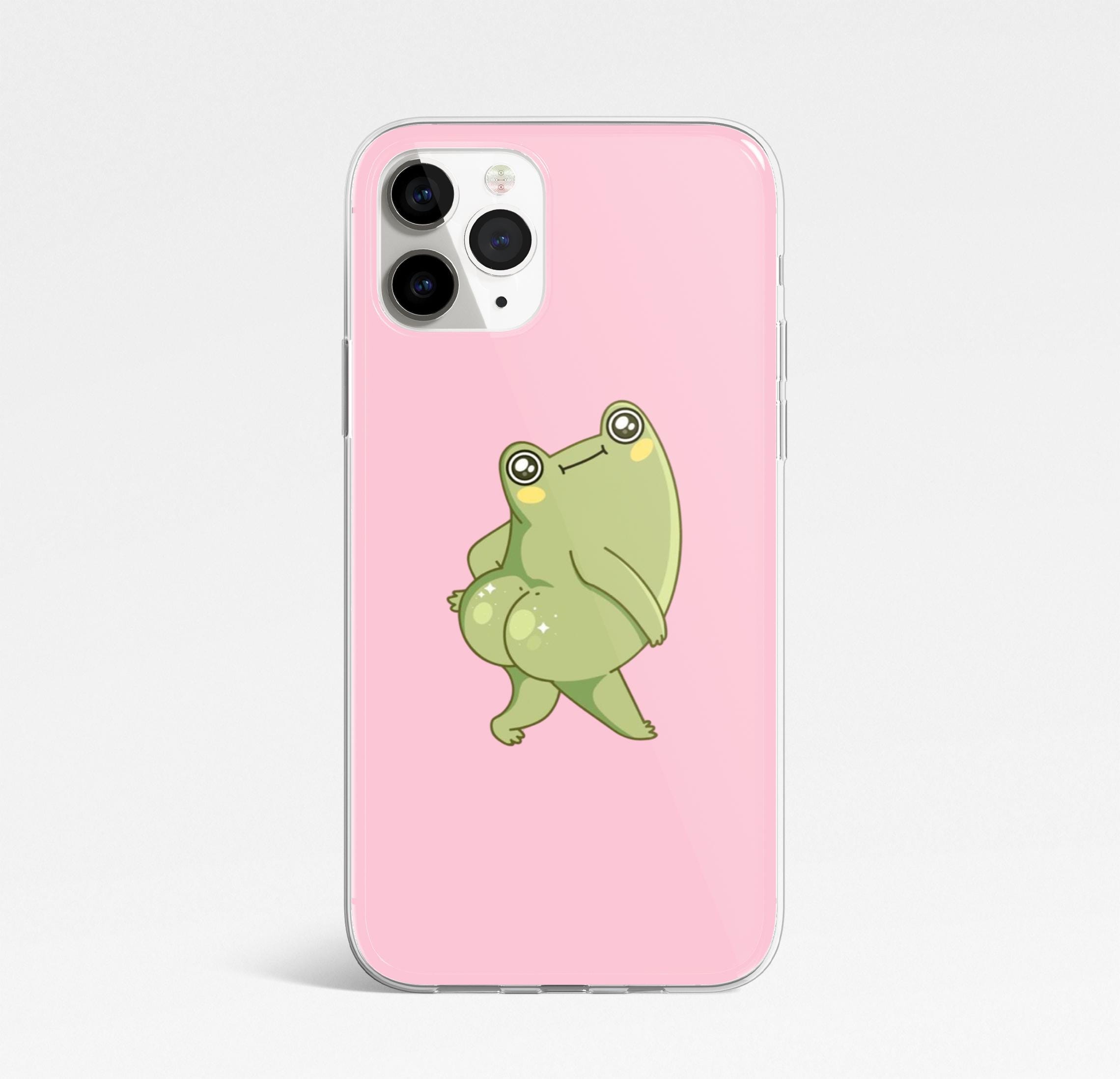 Cute Frog Phone Case Funny Toad Cover for iPhone 17 Pro Max, 16e, 15 ...