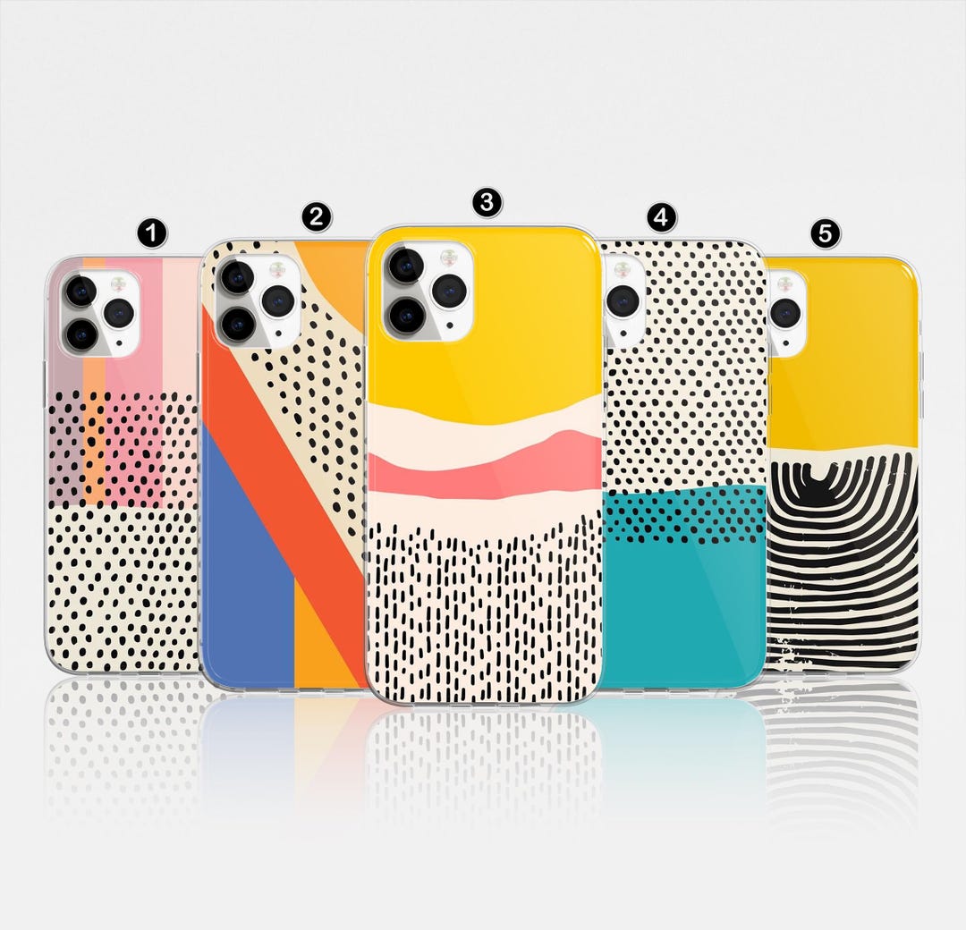 Polka Dots Phone Case Dalmatian Spots Cover for iPhone 17 Pro Max, 16e ...
