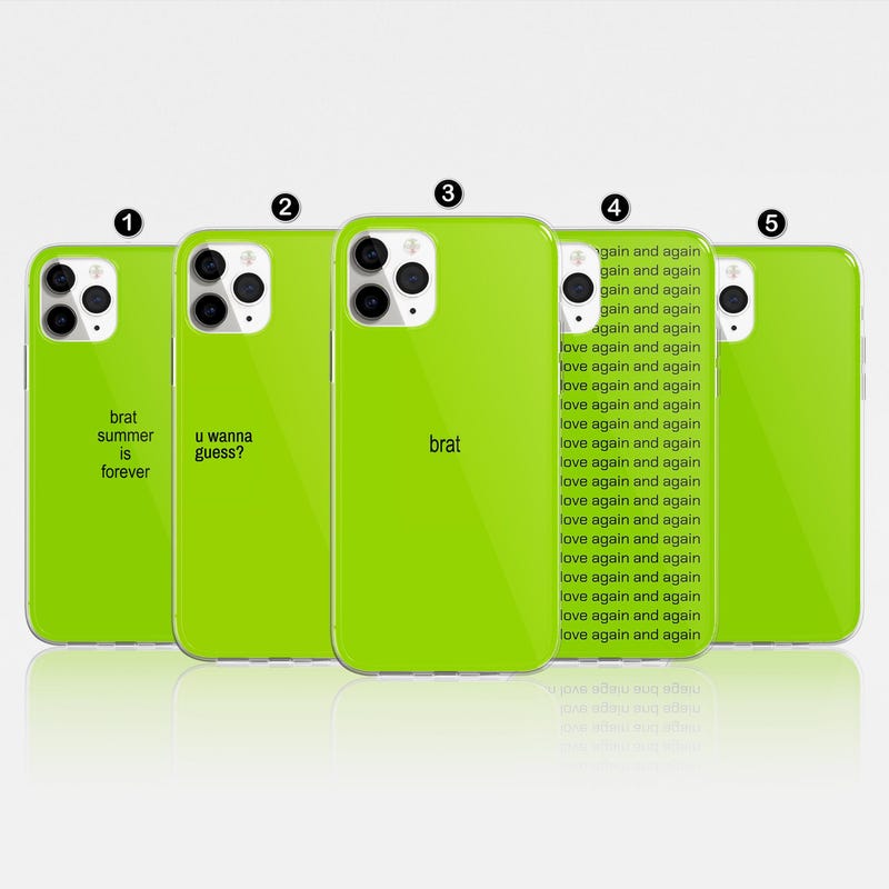 iPhone Brat Case - Etsy