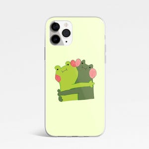 Cute Frog Phone Case Funny Toad Cover for iPhone 17 Pro Max, 16e, 15 ...