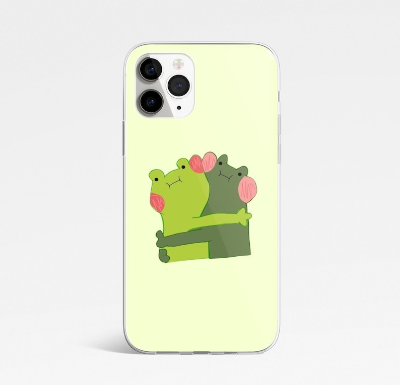 Cute Frog Phone Case Funny Toad Cover for iPhone 17 Pro Max, 16e, 15 ...