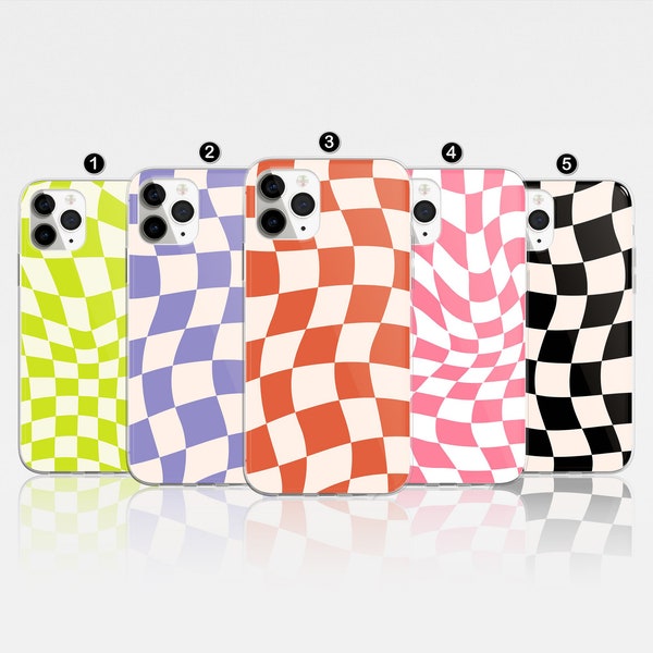 Checkered Phone Case - Etsy