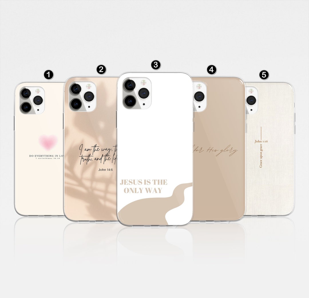 Christ Phone Case Aesthetic Jesus God Cover for iPhone 17 Pro Max, 16e ...