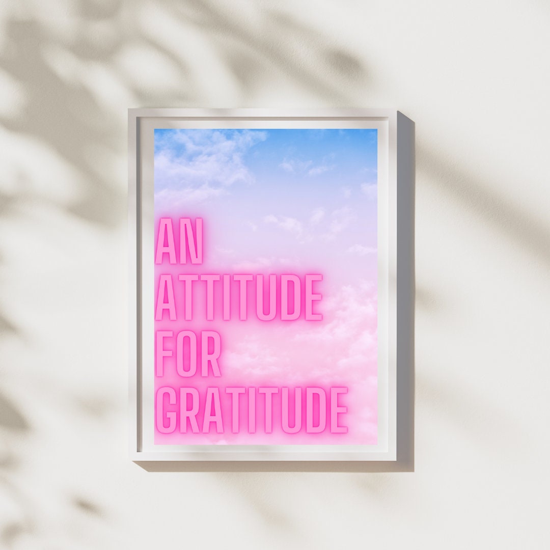 A4 Printable Positive Affirmations Set of 5 - Pink and Blue - Etsy