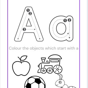 ABC Adventures: Interactive Alphabet Activity Book for Kids - Etsy