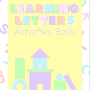 ABC Adventures: Interactive Alphabet Activity Book for Kids - Etsy