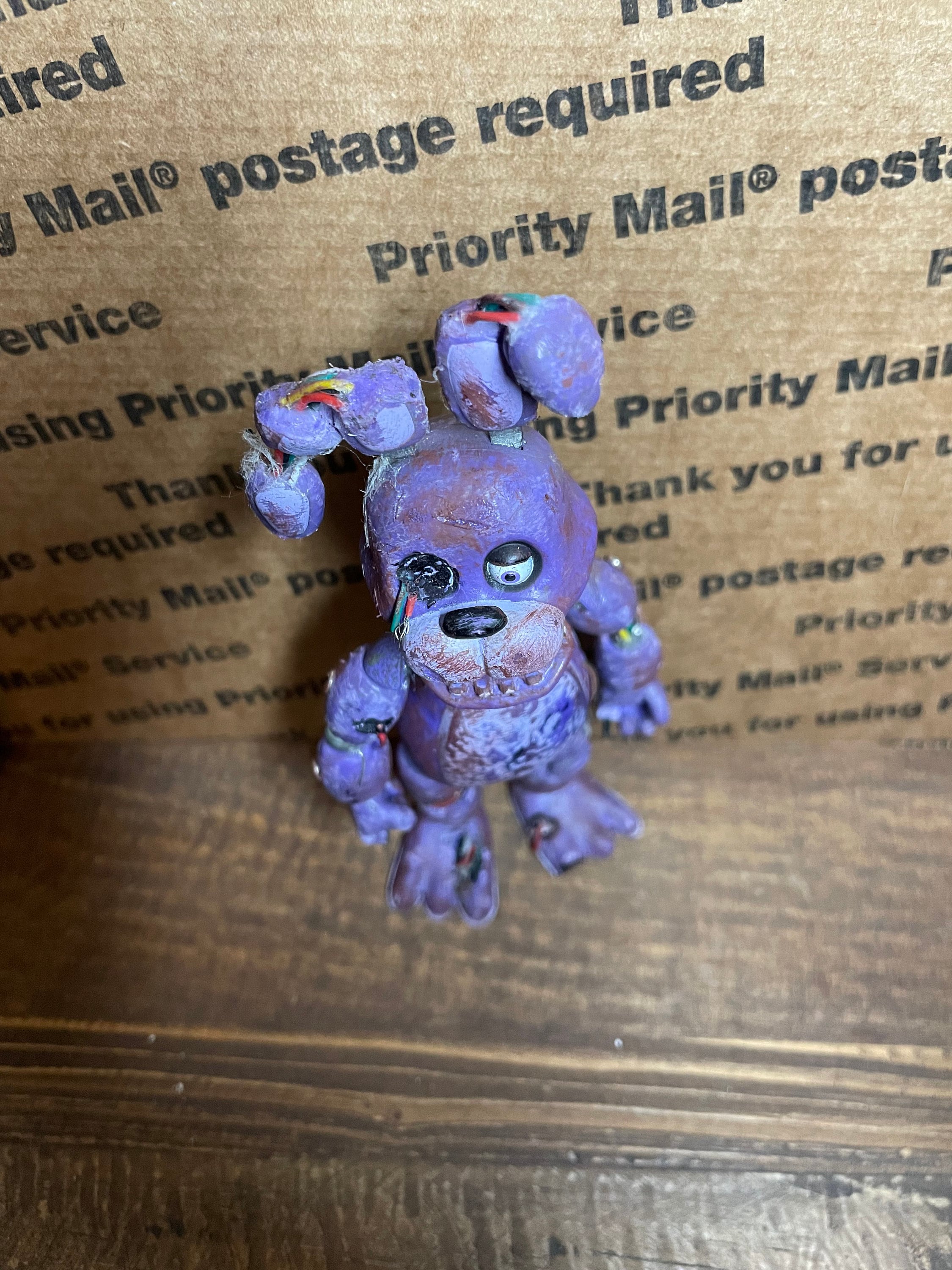 Custom Withered Springlock Bonnie Suit Stationary Figure - Etsy