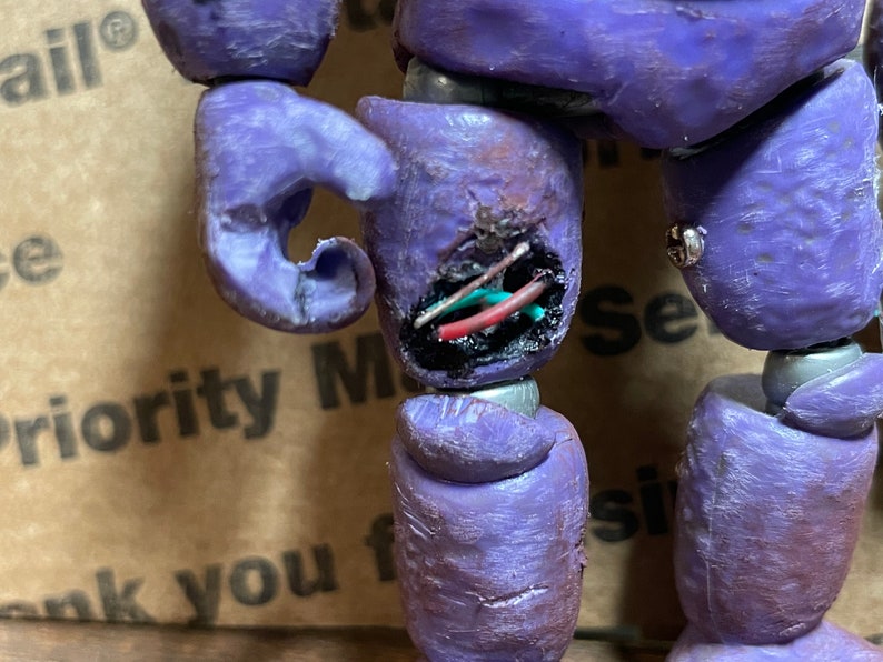 Custom Withered Springlock Bonnie Suit Stationary Figure - Etsy