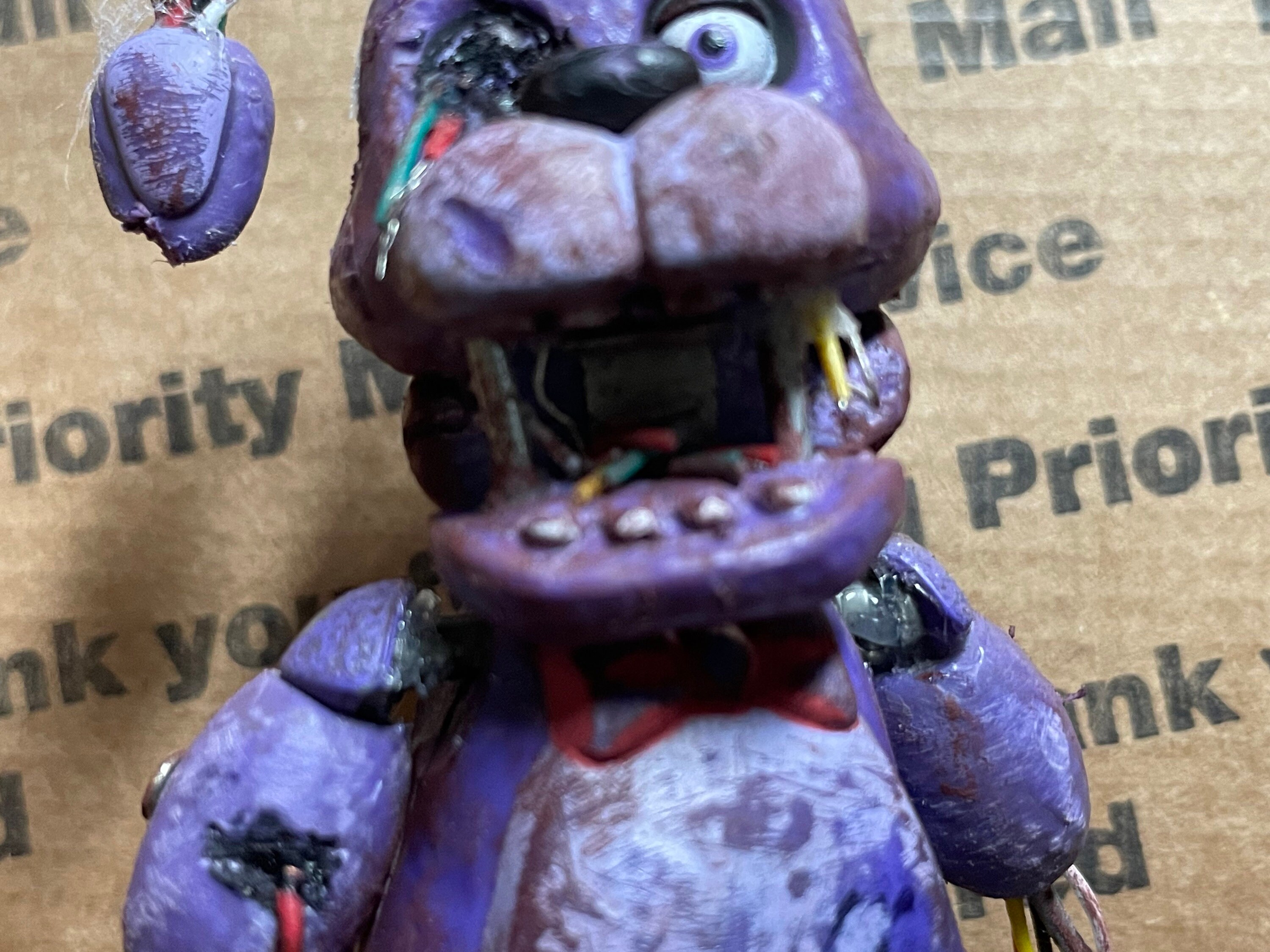 Custom Withered Springlock Bonnie Suit Stationary Figure - Etsy