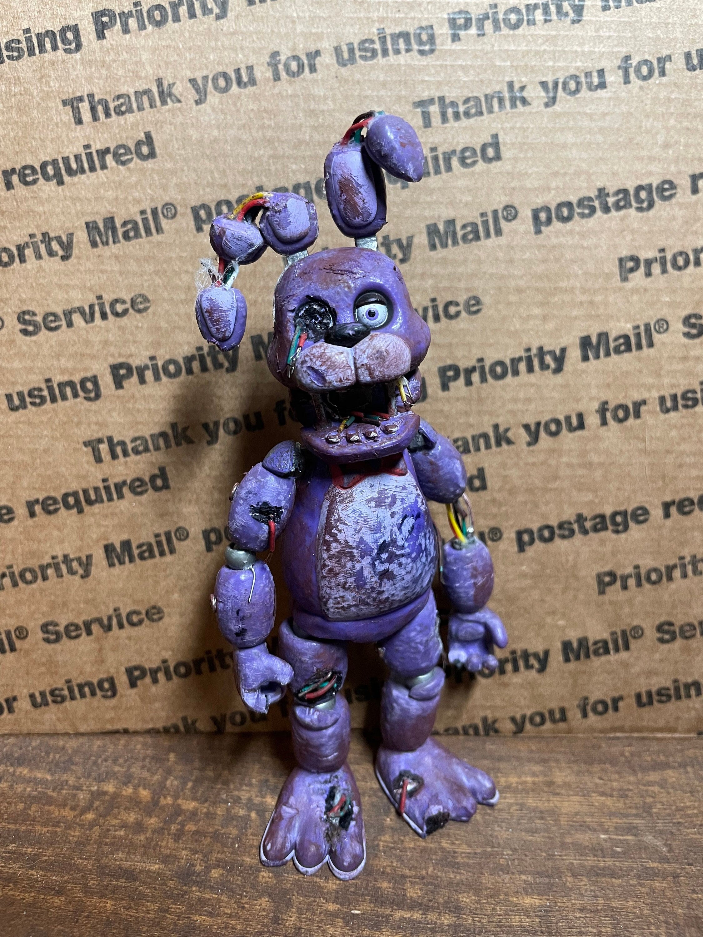 Custom Withered Springlock Bonnie Suit Stationary Figure - Etsy