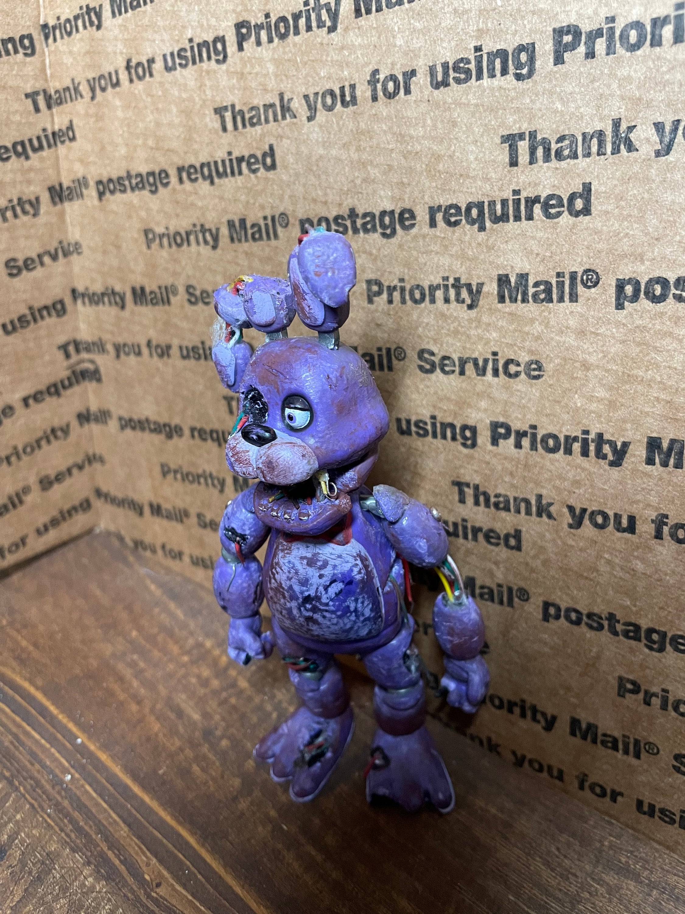 Custom Withered Springlock Bonnie Suit Stationary Figure - Etsy