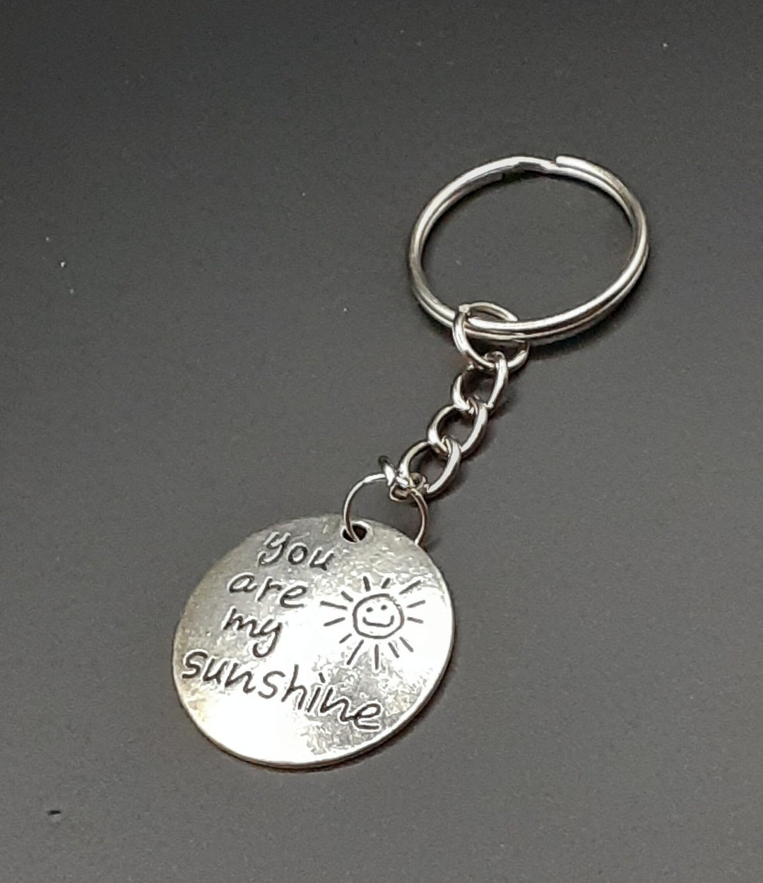 You Are My Sunshine Keychain - Etsy