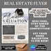 Realtor Home Valuation Flyer: Real Estate Marketing Template (canva) - Etsy
