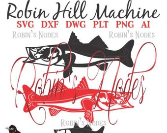 Metalworking Sculpting & Forming Redfish Fish dxf svg files ~ CNC ...