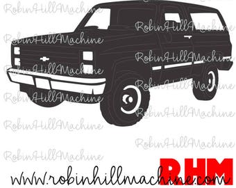 1965 Chevy C10 Truck DXF and SVG Bad Dog Metalworks Digital - Etsy