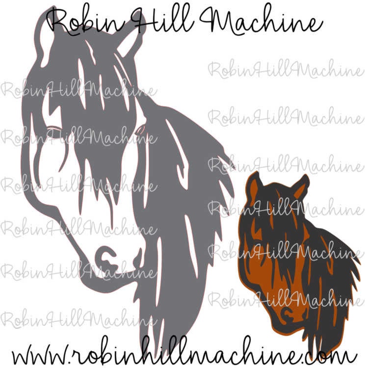 Pferd Dxf-Datei svg-Dateien-Plasmaschneiden CNC-Laser-Metall-Kunst ...