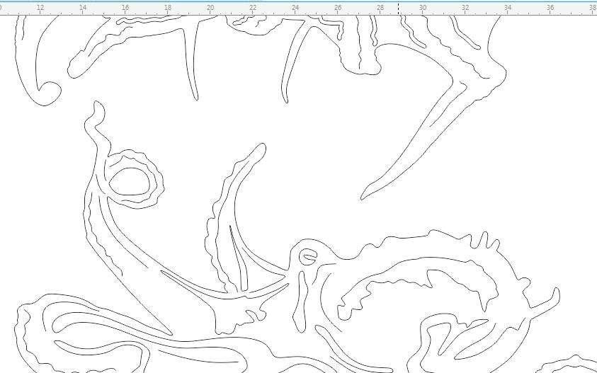 Octopus Dxf Svg Files Plasma Cutting CNC Laser Metal Art Water - Etsy UK