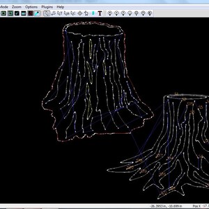 Tree Stumps Dxf Svg Files Plasma Cutting CNC Laser Metal Art Water Jet ...