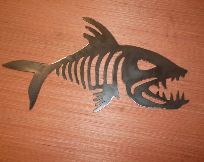 Fish Skeleton DXF and SVG Files Plasma Cutting Water Jet - Etsy