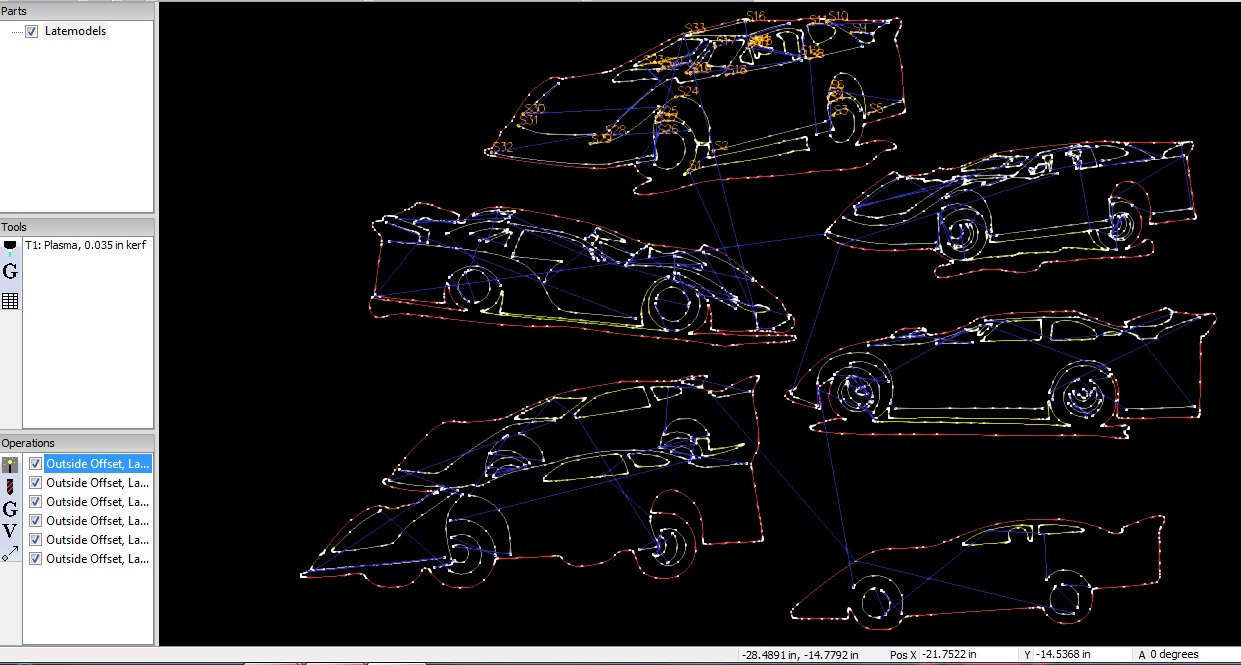 Dirt Track Late Model Race Cars DXF SVG Files for Plasma | Etsy Canada