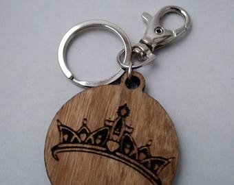 Crown keychain | Etsy