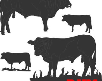 Growling Bull Dog Dxf File for CNC Plasma Cutting - Etsy