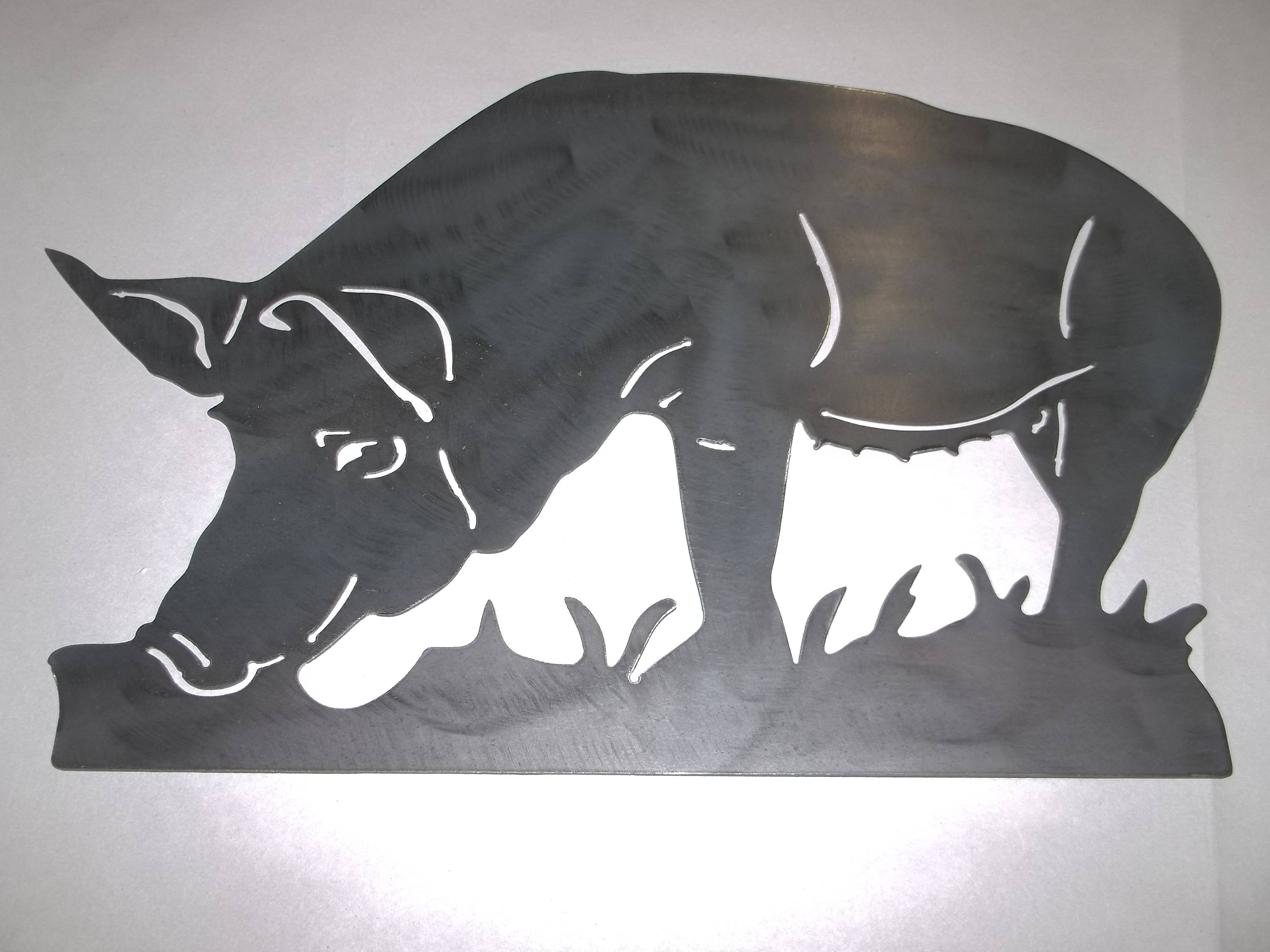 Pig collection DXF SVG files plasma cutting CNC laser metal | Etsy