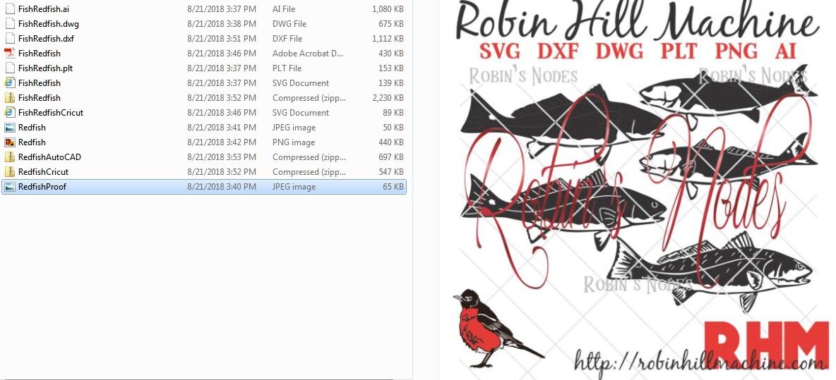 Metalworking Sculpting & Forming Redfish Fish dxf svg files ~ CNC ...