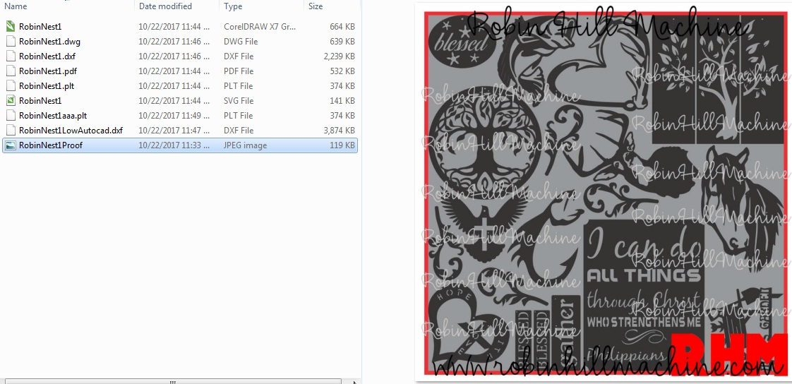 Nested 4x4' Files for CNC Plasma DXF SVG Metal Art Water | Etsy