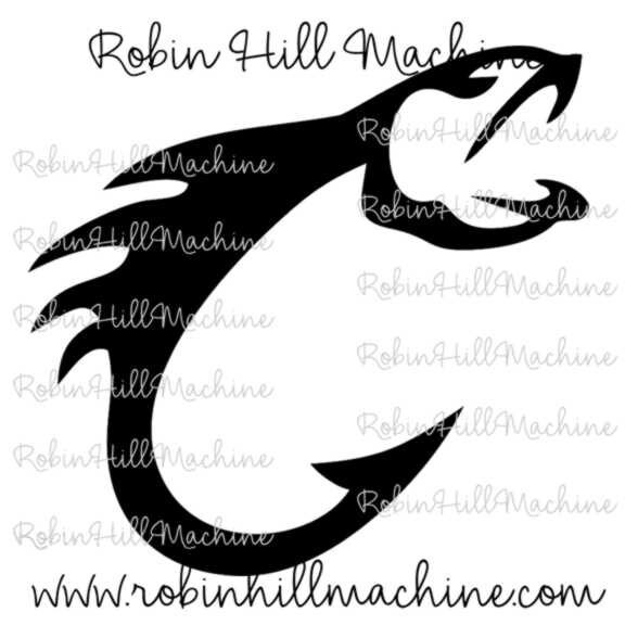 Fish and Fishing Hook DXF File SVG Files Plasma Cutting CNC - Etsy