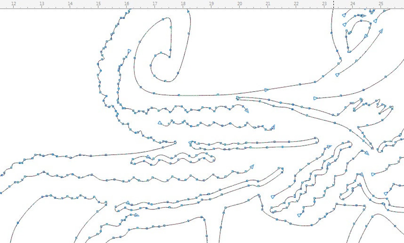 Octopus Dxf Svg Files Plasma Cutting CNC Laser Metal Art Water - Etsy UK