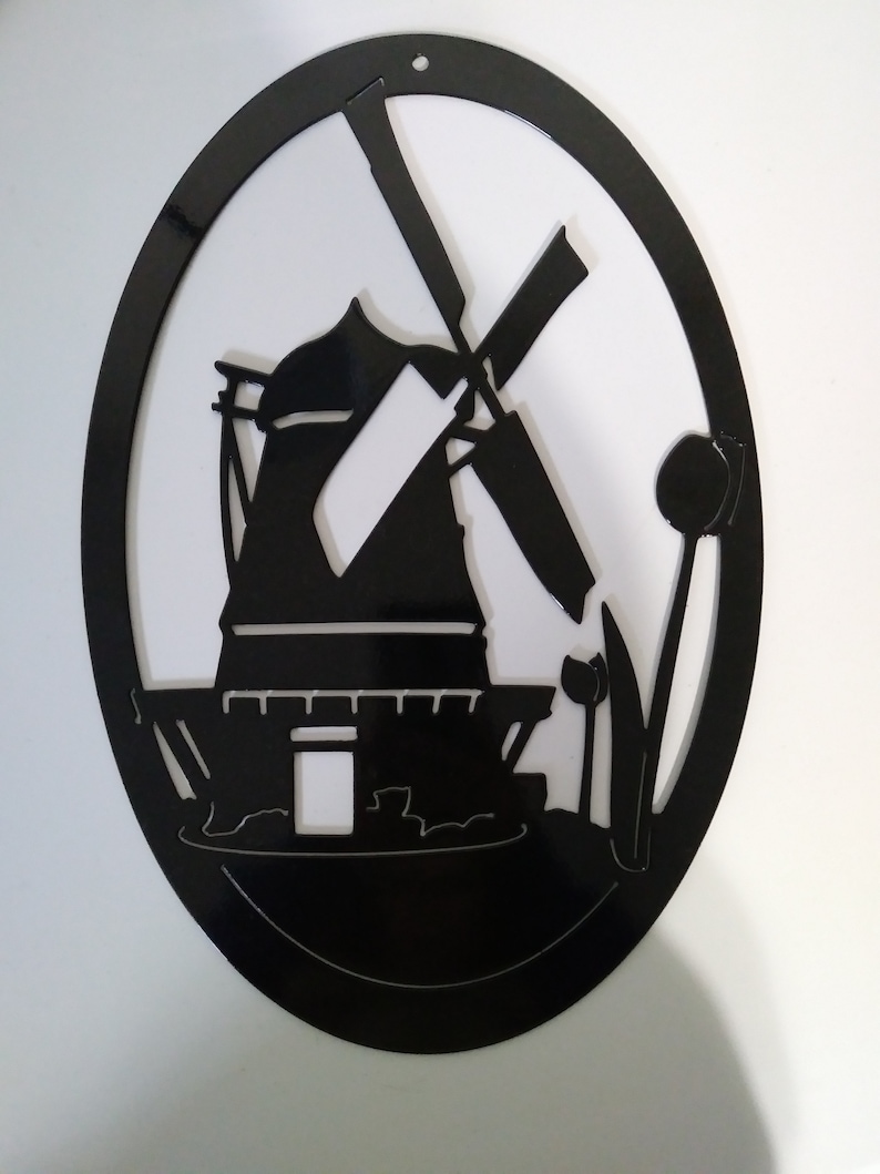 Dutch Windmill Tulips Dxf Svg Files Plasma Cutting Plt Dwg CNC - Etsy