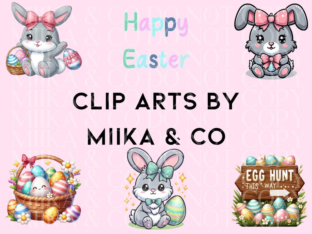 Easter Clip Art, Png, Digital Design, Tattoo Girl, UV DTF, DTF Prints Easter Bunny, Libby Glass ...