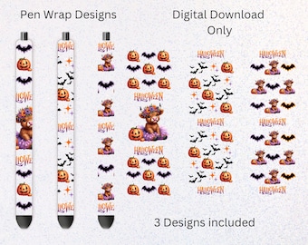 Pen Wrap Bundle, Pen Wrap Sublimation Designs, Epoxy Pen Wraps, Pen ...