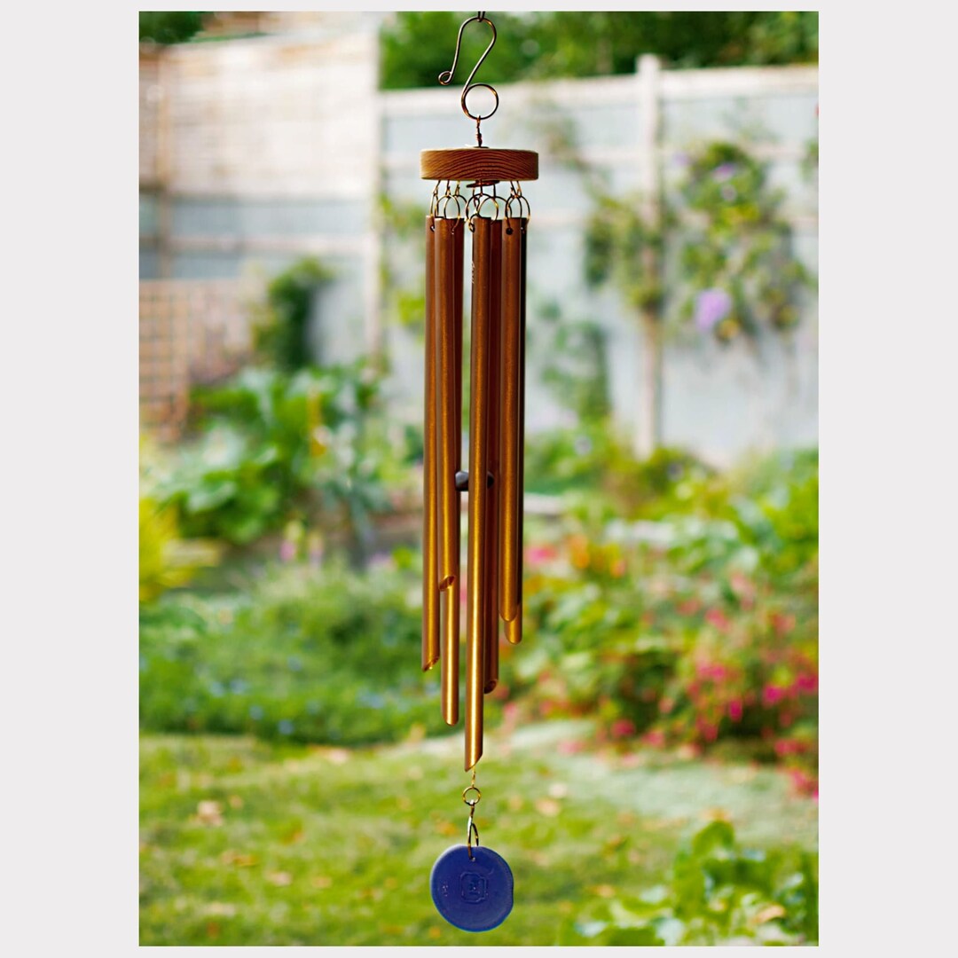 Handmade Copper Wind Chime Calming Sound All Season Use Beautiful ...
