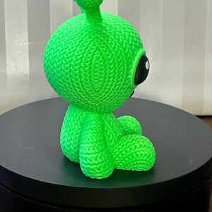 3D Printed Knit Alien - Out-of-this-world Adorable! - Etsy