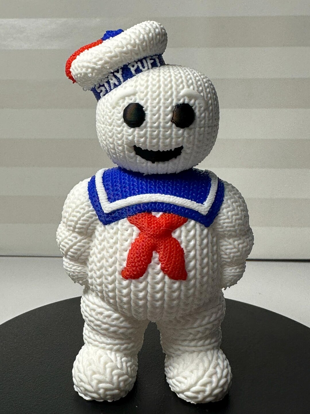 3D Printed Knit Stay Puft Marshmallow Man - Handcrafted Ghostbusters ...