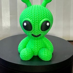 3D Printed Knit Alien - Out-of-this-world Adorable! - Etsy