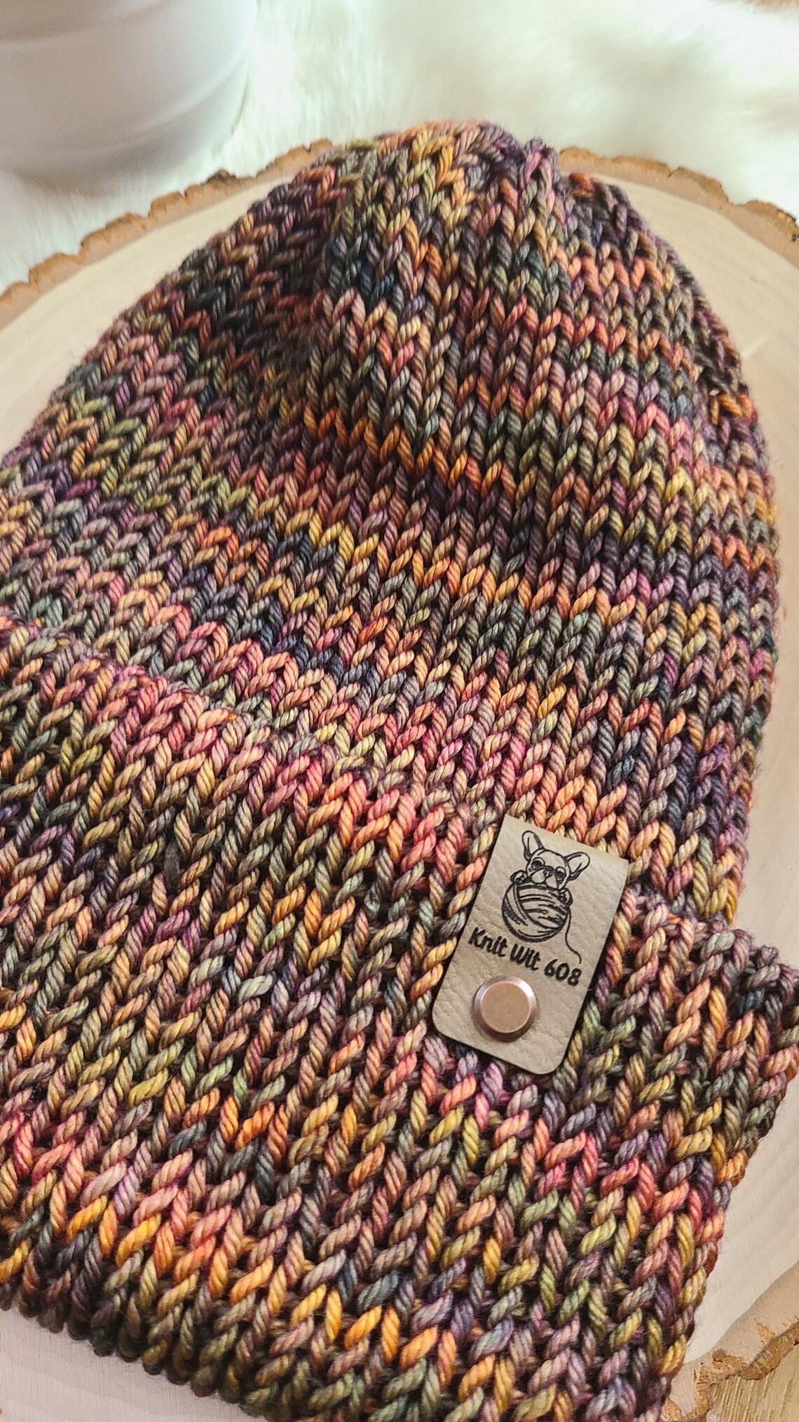 Merino Wool Beanie Hat, Winter Hat Malabrigo Wool (piedras) Mens Winter ...
