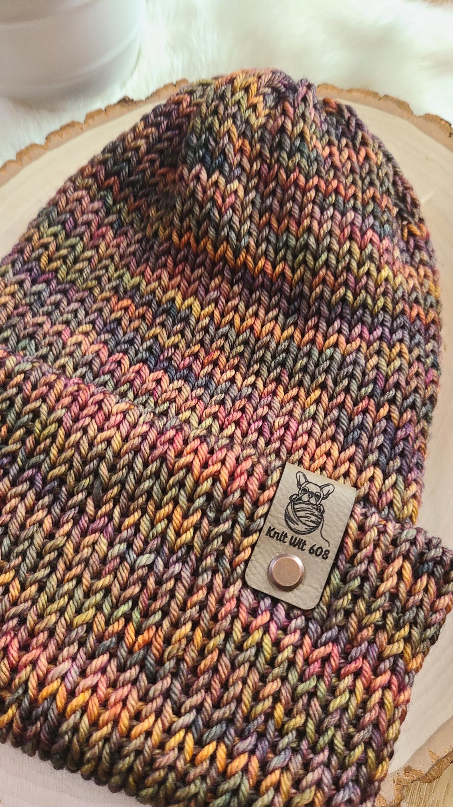 Merino Wool Beanie Hat, Winter Hat Malabrigo Wool (piedras) Mens Winter ...