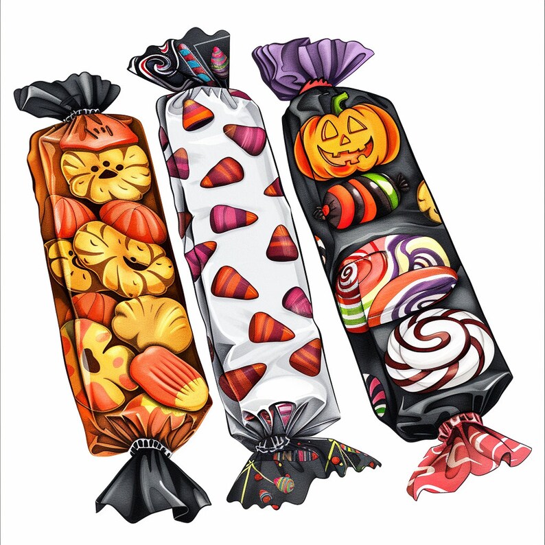 Halloween Clip Art- SET3-300 Dpi,witches,pumpkins,halloween, Halloween ...