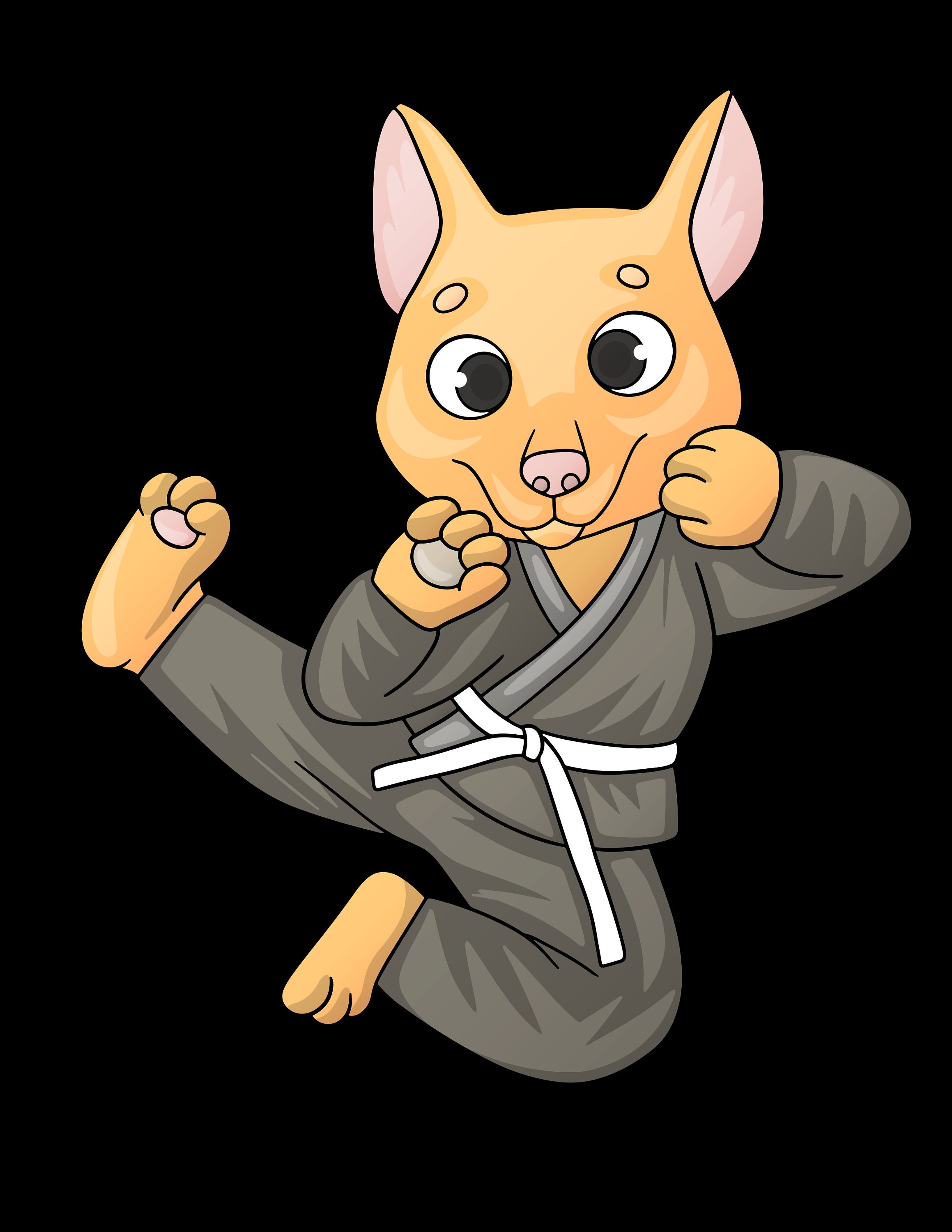 Karate Critters Coloring Book for Kids, Martial Arts, Martial Arts ...