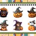 Halloween Clip Art Set – Witches, Pumpkins, DIY (300 Dpi) - Etsy