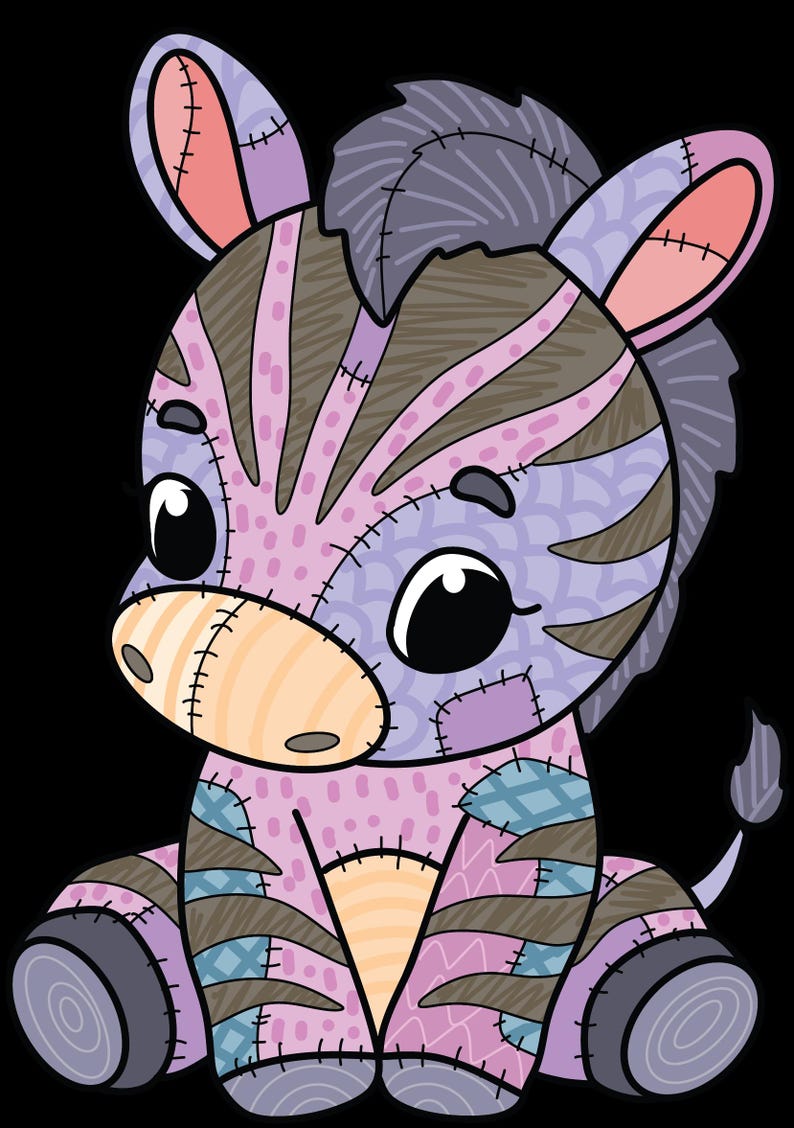 Patchwork Pals Stickers and Clip Art, DIY Products, Journaling ...