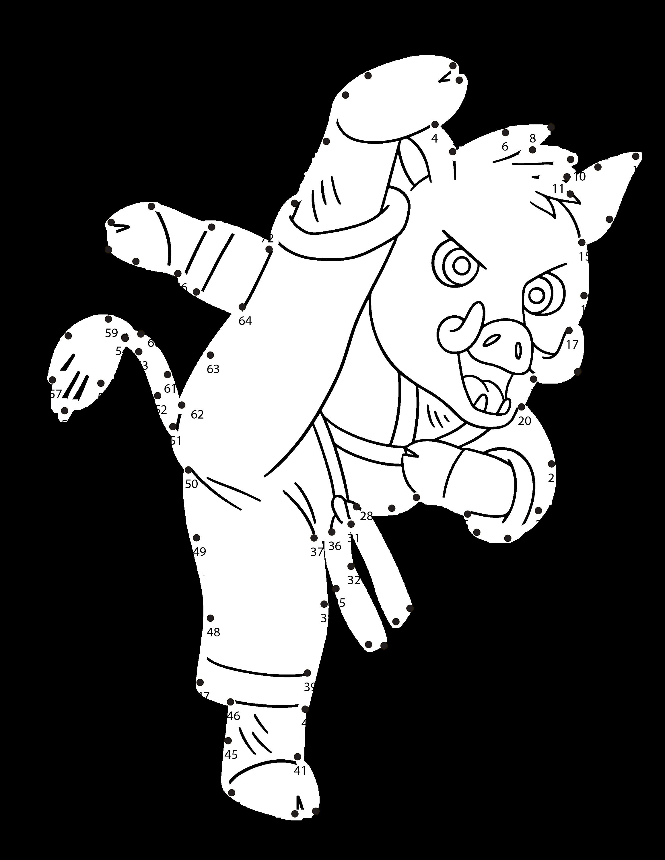 Karate Critters Coloring Book for Kids, Martial Arts, Martial Arts ...