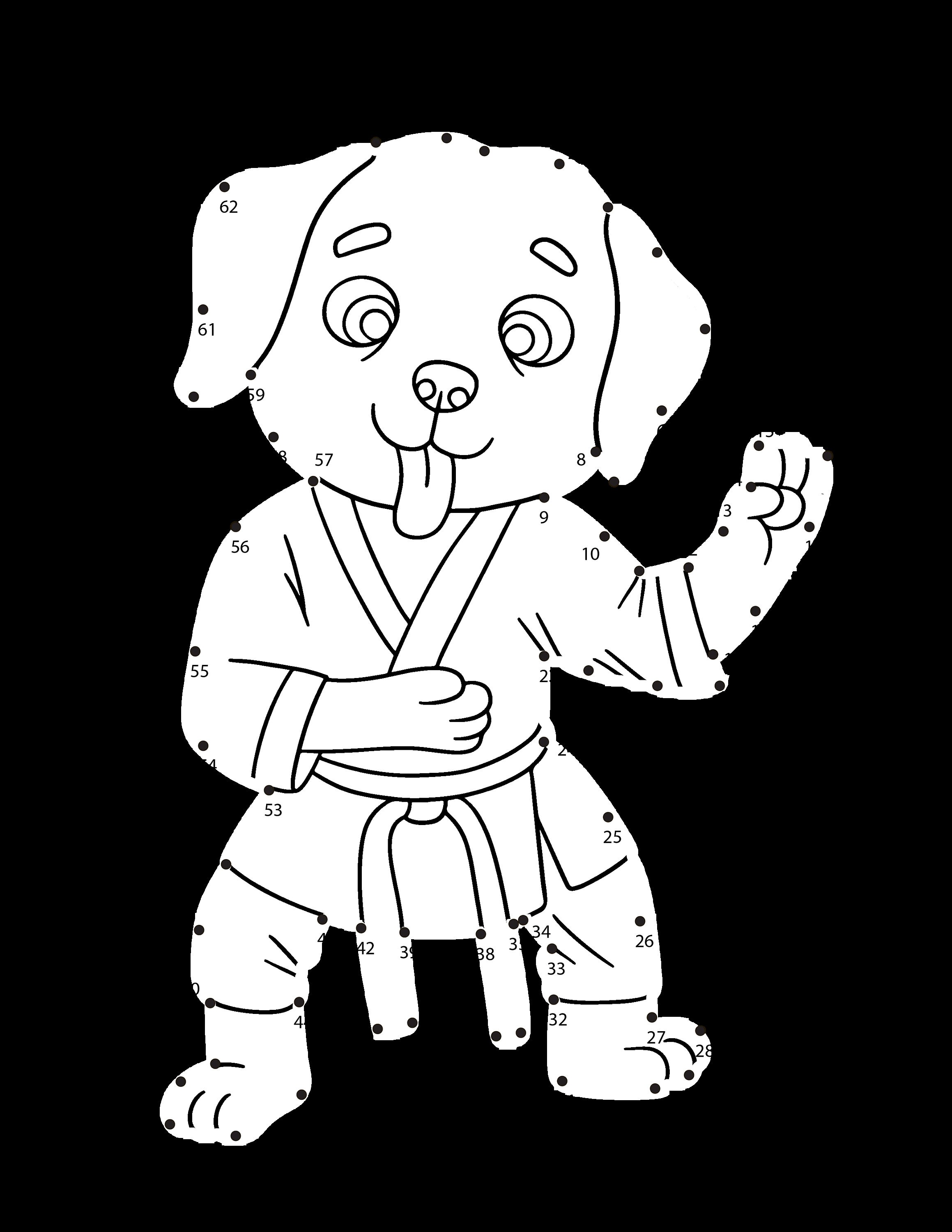 Karate Critters Coloring Book for Kids, Martial Arts, Martial Arts ...