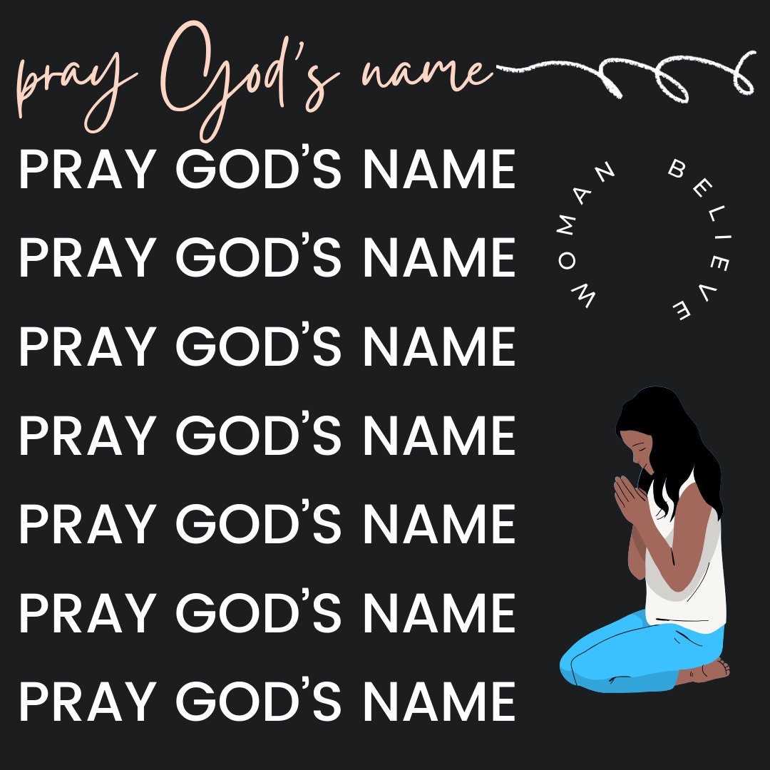 Praying Through God's Names Guided Prayers Scripture Meditations ...